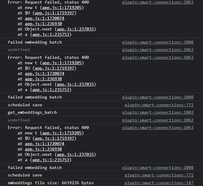 Files shown as failed to process but presenting smart connnections in lateral tabs · Issue #250 ...