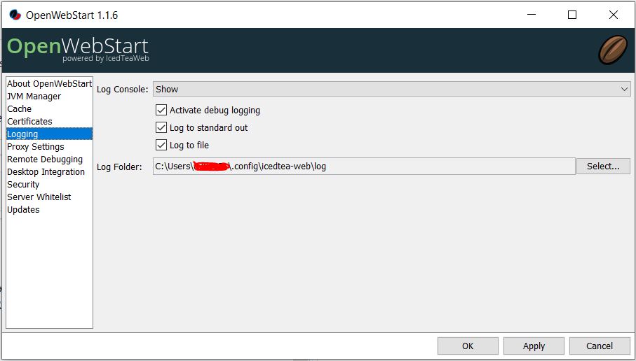 A lot of ERROR in openwebstart console but not in the log · Issue #225 ...