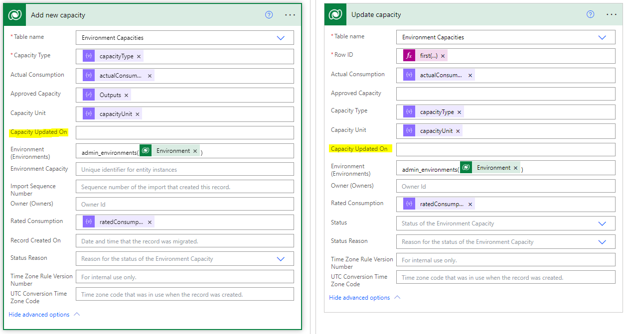 Coe Starter Kit Bug Capacity Updated On Field Is Always Empty · Issue 6360 · Microsoft