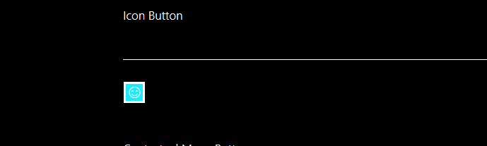 Accessibility: High Contrast: Iconbutton does not follow high contrast ...