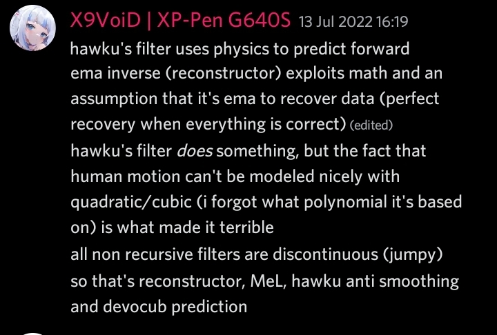 Adding an anti-smoothing filter from Hawku · Issue #2346 · OpenTabletDriver/OpenTabletDriver ...