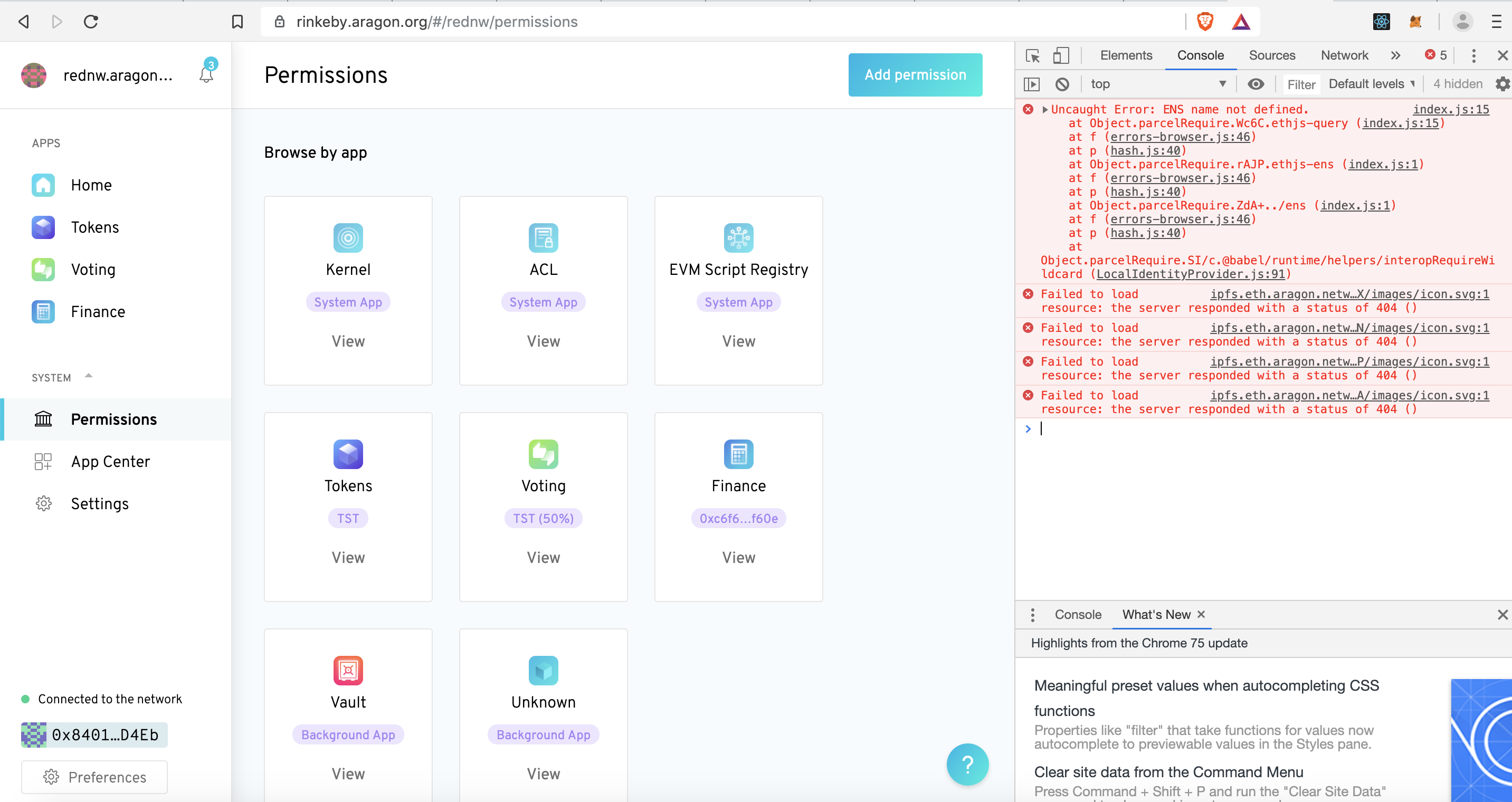 App instance not upgrading when ipfs content not correct · Issue #892 · aragon/client · GitHub