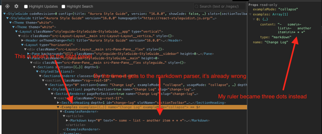 Markdown parser doesn't support hard tabs for indentation · Issue #1085 · styleguidist/react ...