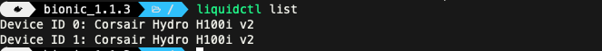 all liquidctl command except "liquidctl list" doesn't work in my computer · Issue #245 ...