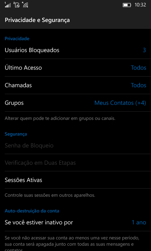 Lock password unavailable W10M · Issue #583 · UnigramDev/Unigram · GitHub