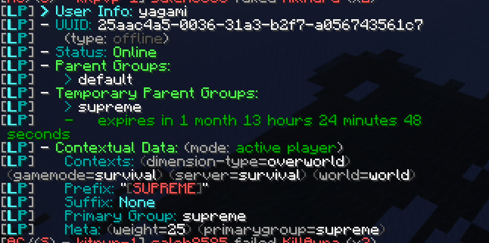 Temporary groups expires sooner than expected · Issue #3731 · LuckPerms/LuckPerms · GitHub