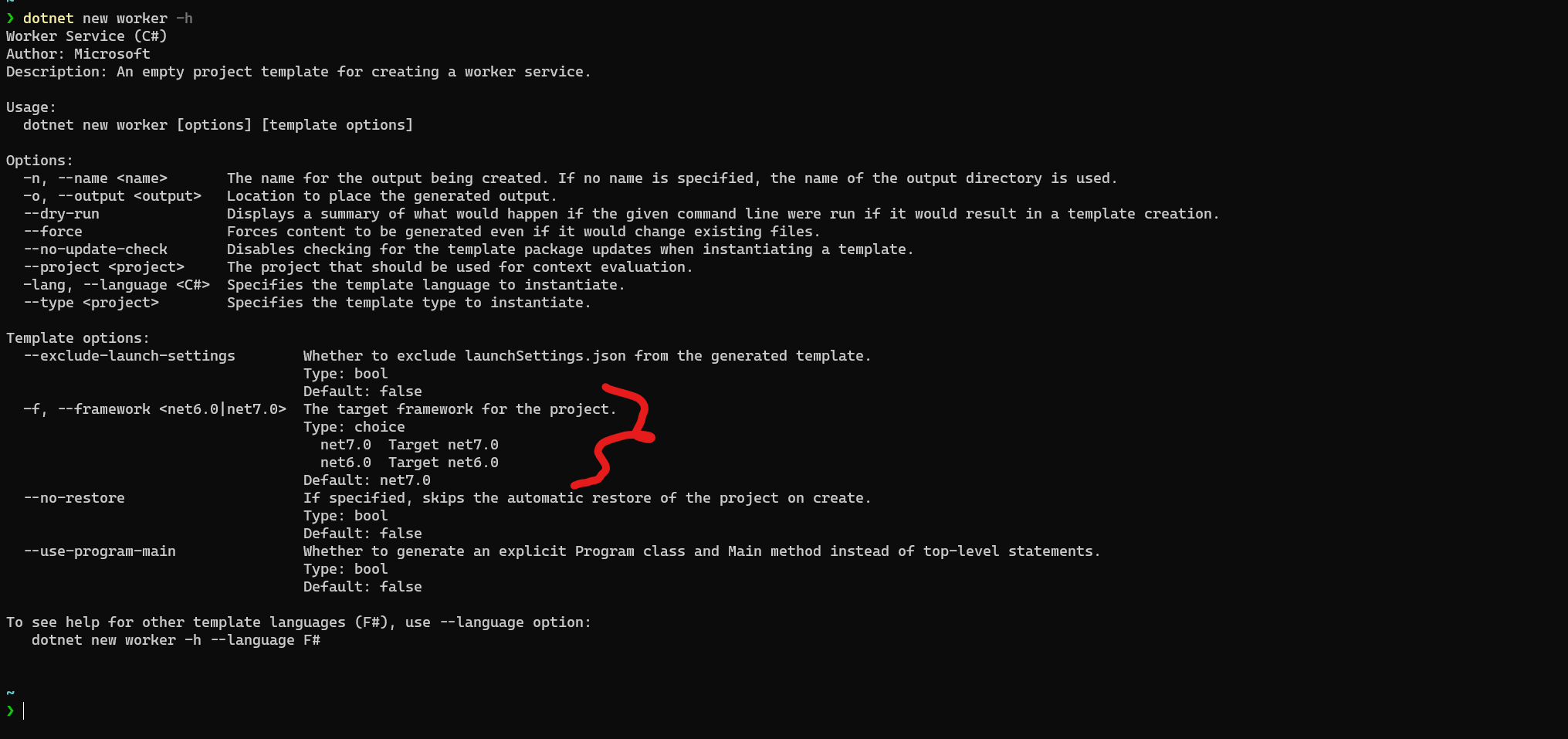 Documentation on new template should not hardcode TFM default version · Issue #32334 · dotnet ...