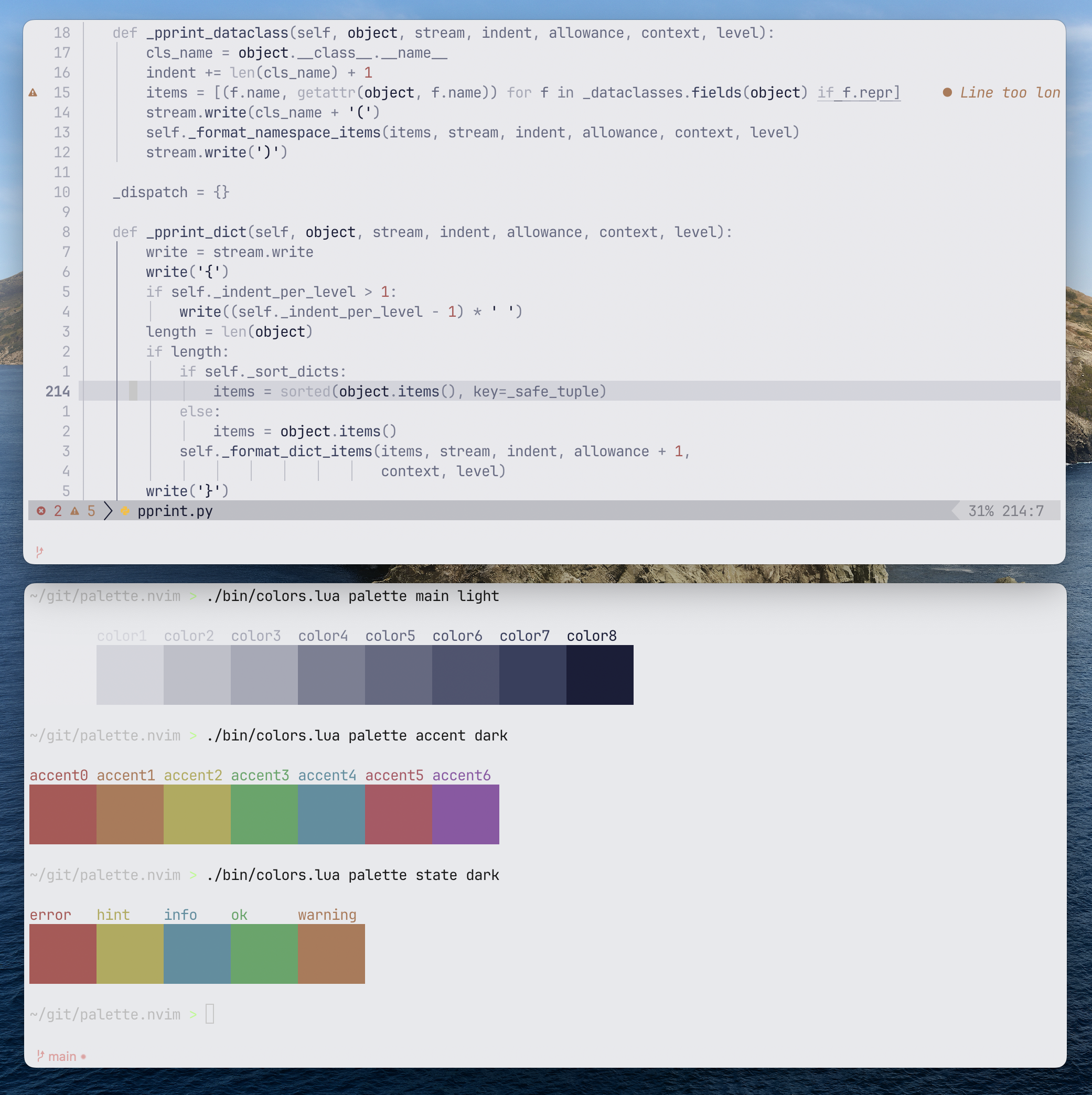 Github Leewanvu Palette