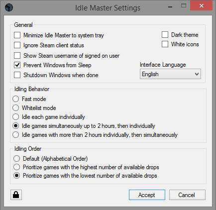 [Idle mode] spam bug (mid level priority) · Issue #166 · JonasNilson/idle_master_extended · GitHub