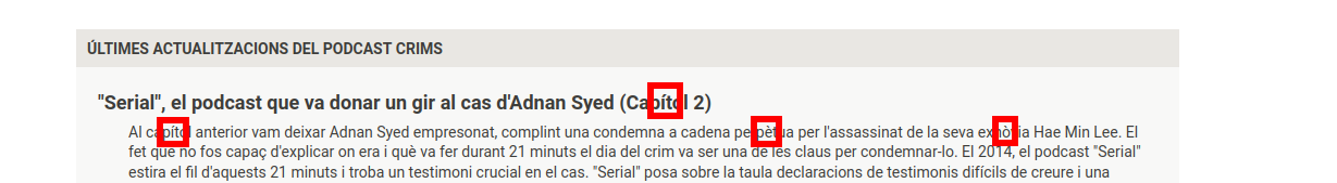 [Bug]: Some podcasts are showing incorrect characters · Issue #1489 · advplyr/audiobookshelf ...