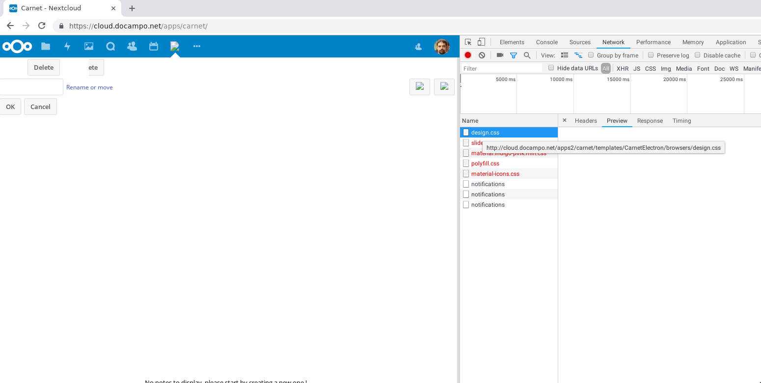 Interface/Icons look broken, UI issues · Issue #4 · CarnetApp/CarnetNextcloud · GitHub