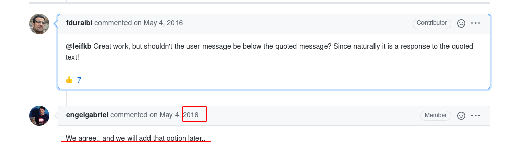 Reply below quote · Issue #721 · RocketChat/feature-requests · GitHub
