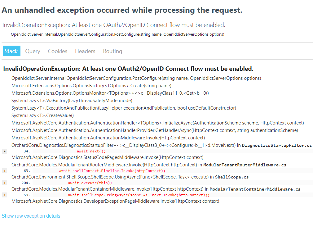 OpenId Connect Recipe Step not working · Issue #6659 · OrchardCMS/OrchardCore · GitHub