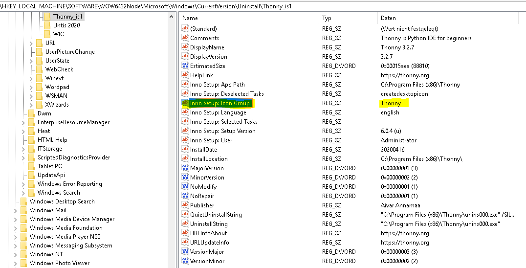 Windows Installer Problems · Issue #1119 · thonny/thonny · GitHub