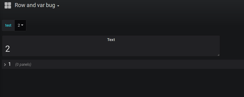 Row panel does not update variables/templating values · Issue #15133 ...