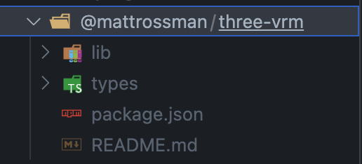 Suggestion: Bundle `three-vrm` types, move subpackages to `devDependencies` · Issue #1289 ...