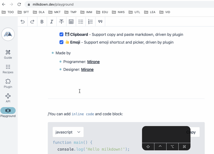 [Bug] Slash command popover selection regresssion · Issue #947 · Milkdown/milkdown · GitHub
