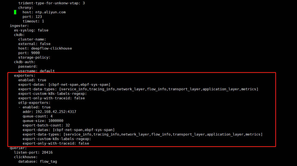 [BUG] 修改deepflow-server的server.yaml文件后，pod重启失败。 · Issue #4226 · deepflowio/deepflow · GitHub