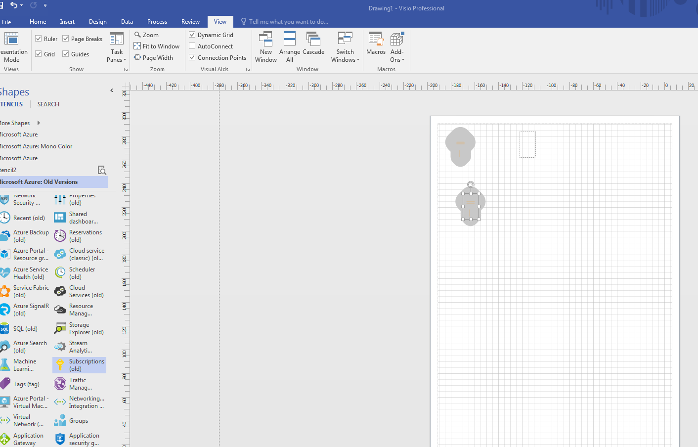 Some Azure Icons Loose Its Layout When Drag Into Visio Diagrams Issue