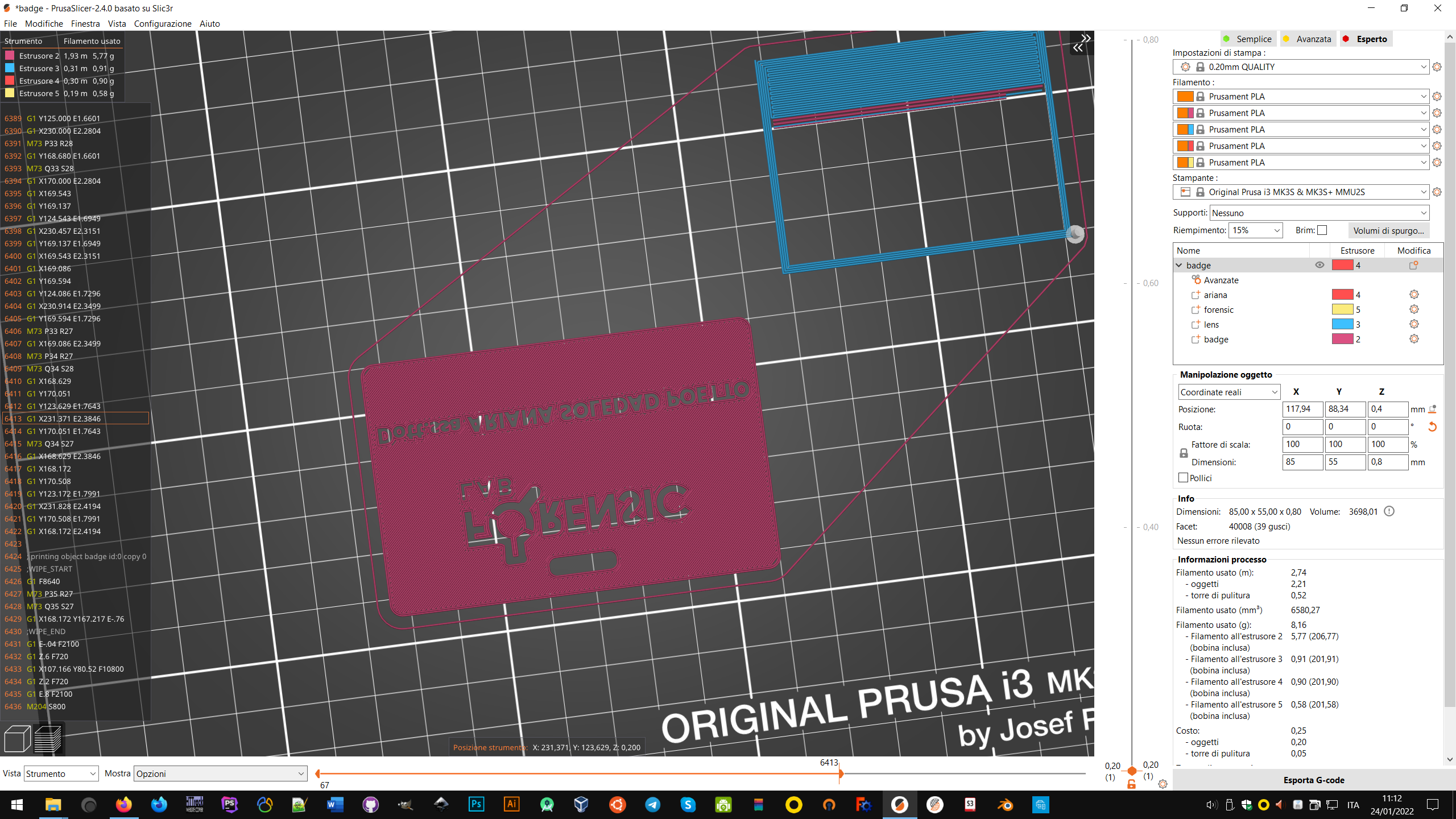 MMU2s: print order of first layer · Issue #7805 · prusa3d/PrusaSlicer · GitHub
