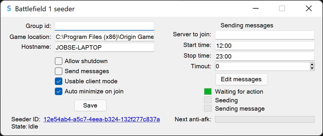 GitHub - community-network/bf1-seeder: Gametools Autoseeding for Battlefield 1