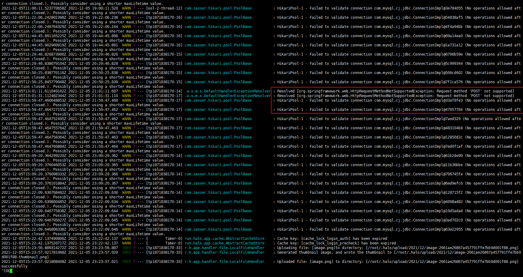 上传附件或者大的图片无法上传成功 · Issue #1570 · halo-dev/halo · GitHub