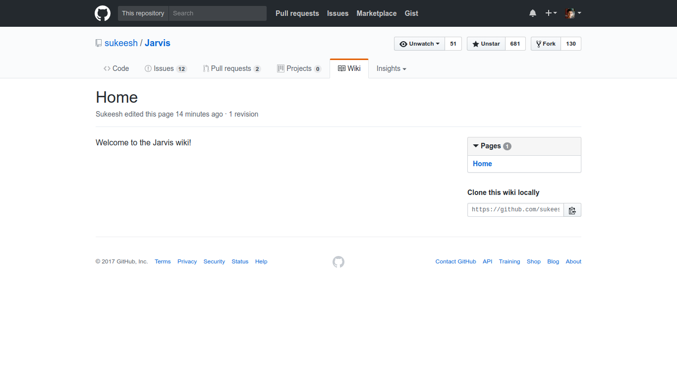 Add gh-page · Issue #132 · sukeesh/Jarvis · GitHub