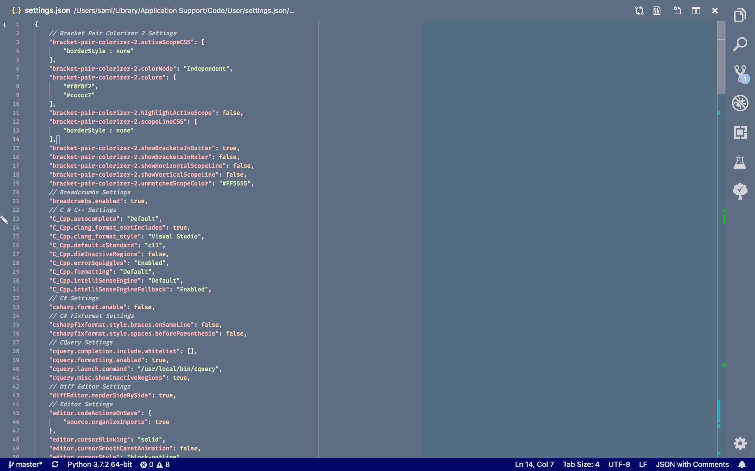 Inconsistent editor background color · Issue #100 · dracula/visual-studio-code · GitHub