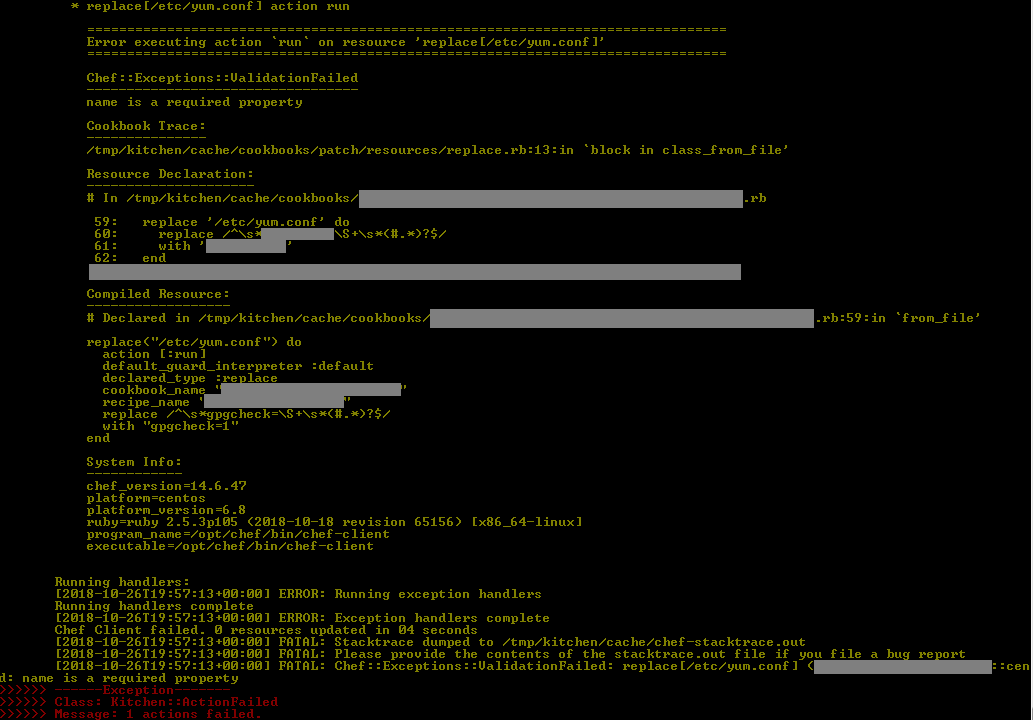 bug: replace resource started failing; name is a required property · Issue #26 · jenssegers/chef ...