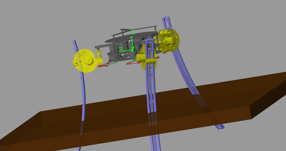 Triped Sinks Intor Ground In Free Mode · Issue 21 · Triped Robotmatlab Simulation · Github