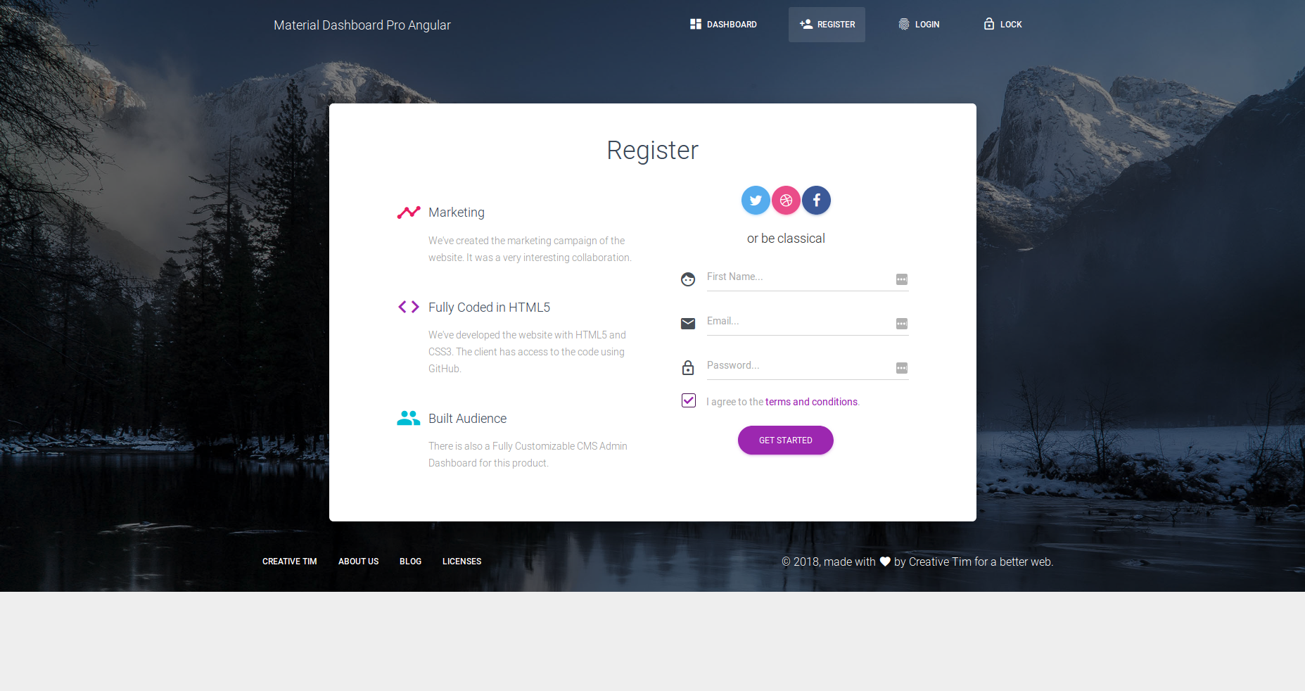 Register page background image not covering full page in Firefox ...