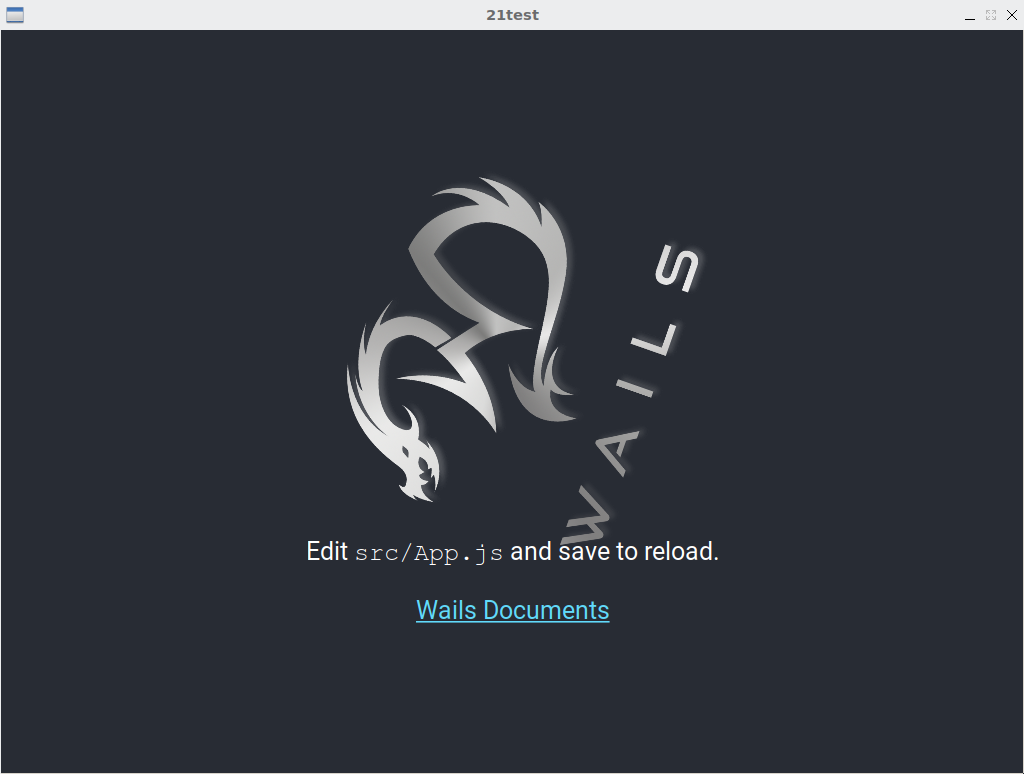 black screen on custom template build · Issue #115 · wailsapp/wails · GitHub