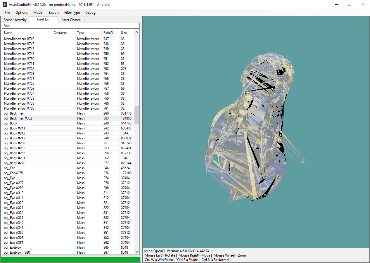 Some meshes not loading Correctly. · Issue #510 · Perfare/AssetStudio · GitHub