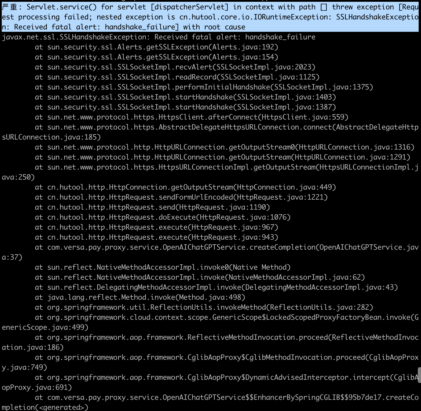 javax.net.ssl.SSLHandshakeException: Received fatal alert: handshake_failure · Issue #3075 ...