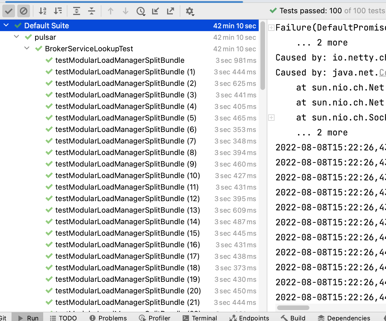 Flaky Test Brokerservicelookuptesttestmodularloadmanagersplitbundle · Issue 16980 · Apache