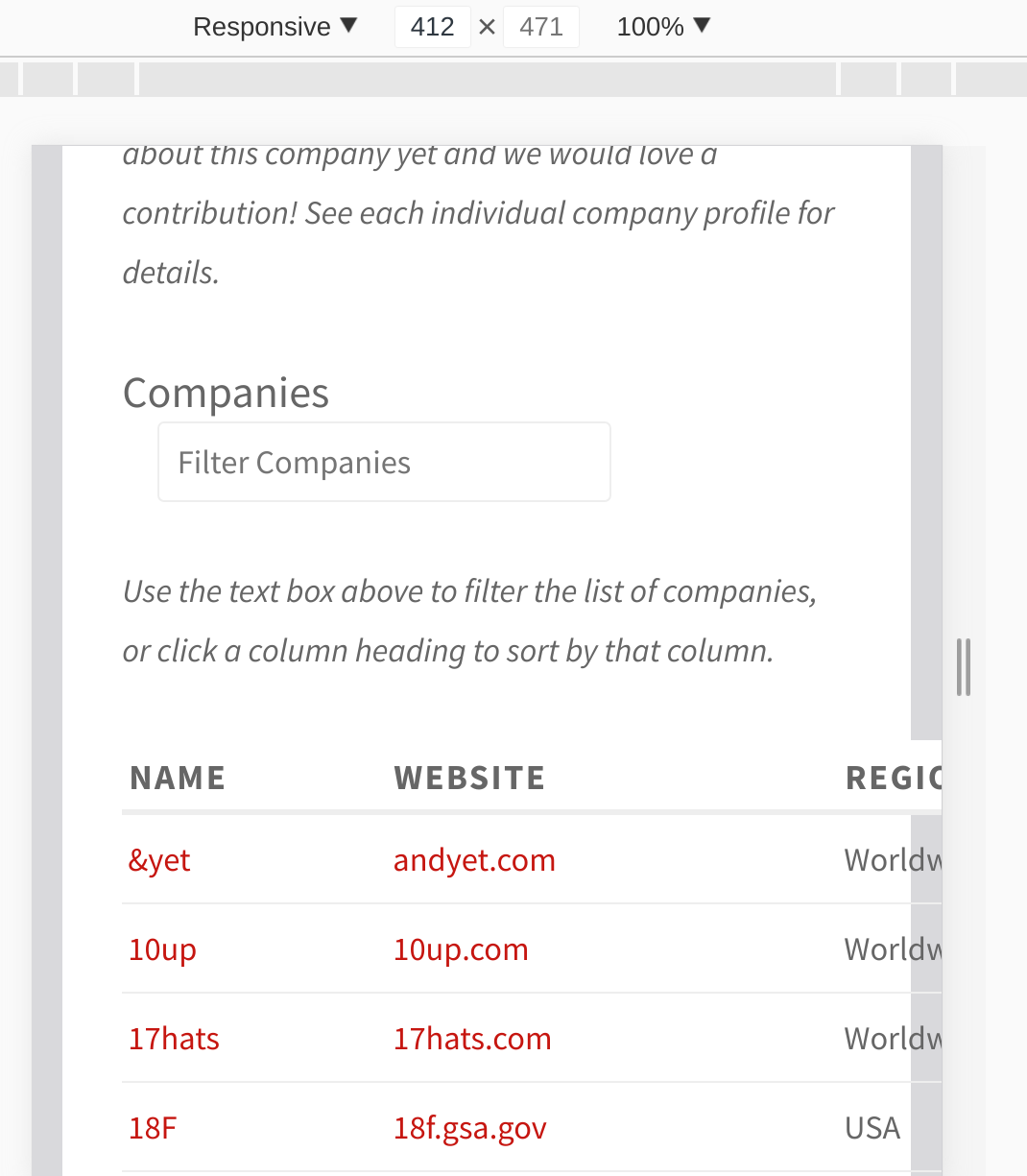 Improve mobile styles · Issue #465 · remoteintech/remote-jobs · GitHub