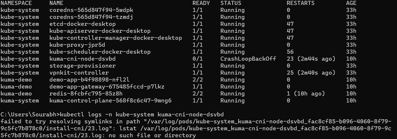 Traffic Permission working incorrectly when Issue with CNI + eBPF on Docker Desktop K8 · Issue ...