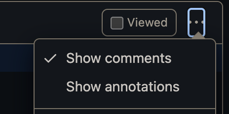 Option to toggle annotations for all files in PR · Issue #5216 ...