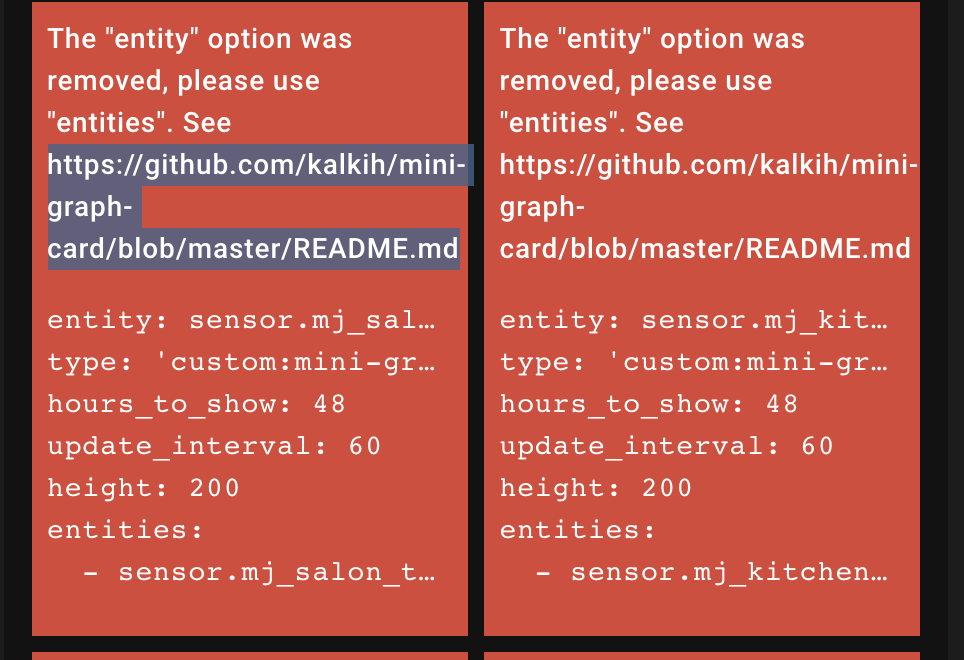 Can you please ignore the entity option if it is present? · Issue #592 · kalkih/mini-graph-card ...