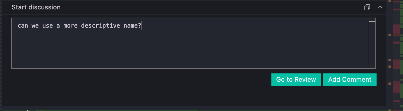 Confusing "Go to review button" that also discards the comment. · Issue #3202 · microsoft/vscode ...