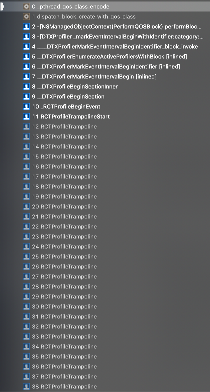 Infinite recursion in RCTProfileTrampoline · Issue #24952 · facebook ...