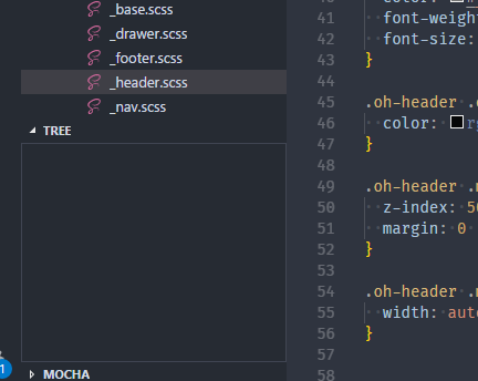 [Enhancement] Hide the tree view if non-supported file type is active ...