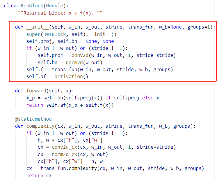 Mismatch depth of resnet in model.py · Issue #170 · facebookresearch/pycls · GitHub