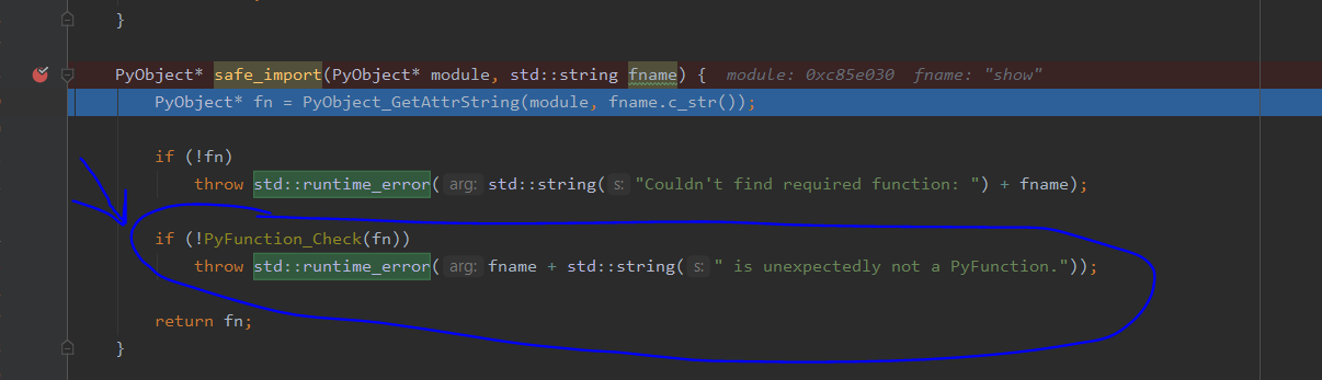 show is unexpectedly not a PyFunction. · Issue #172 · lava/matplotlib-cpp · GitHub
