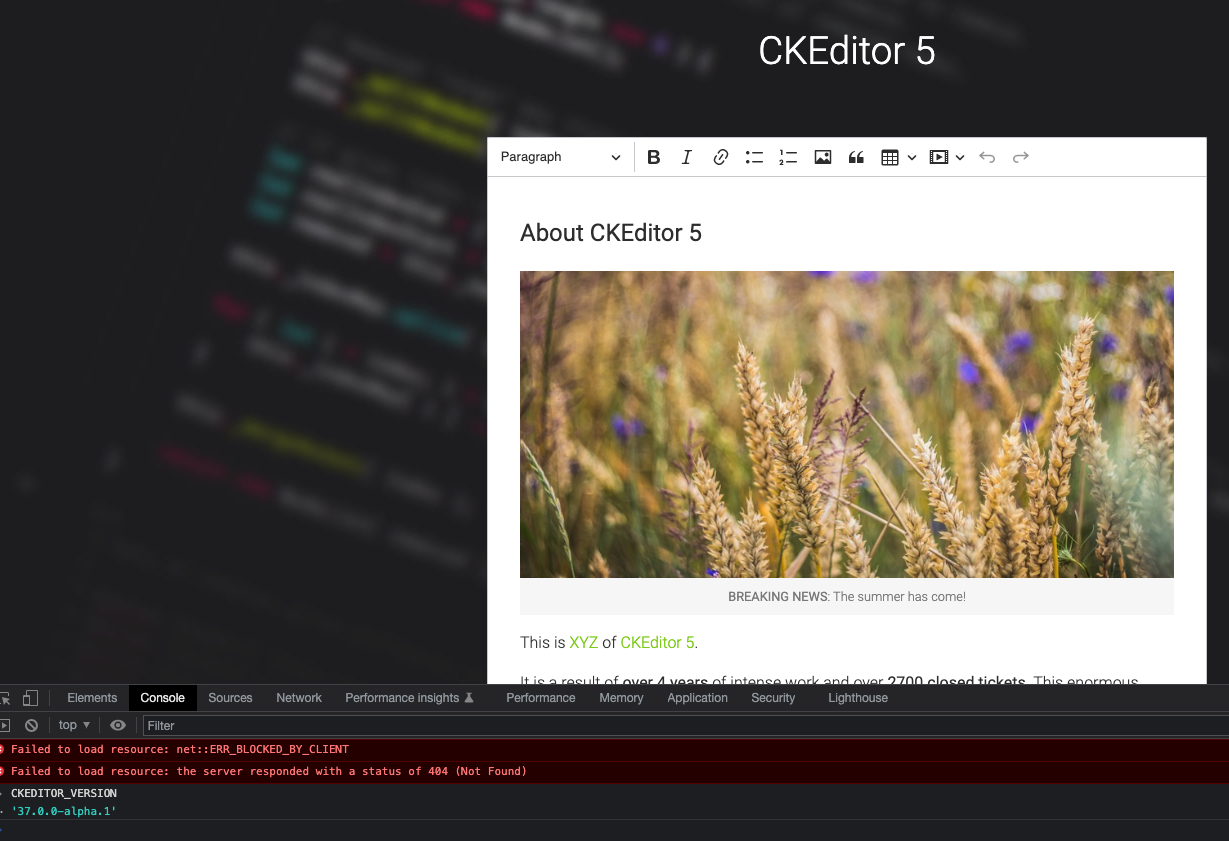[v37.0.0-alpha.0] Webpack emits an error due to unexpected token · Issue #13563 · ckeditor ...