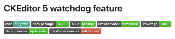 BrowserStack badge should be removed · Issue #4698 · ckeditor/ckeditor5 · GitHub