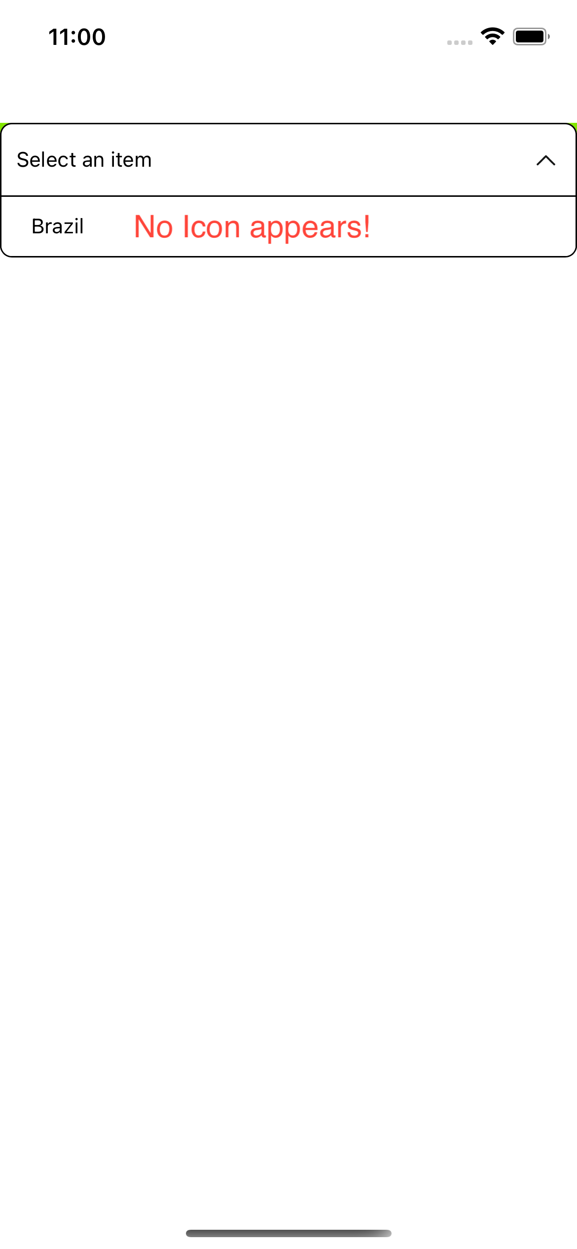 SVGs don't appear beside the list item · Issue #504 · hossein-zare/react-native-dropdown-picker ...