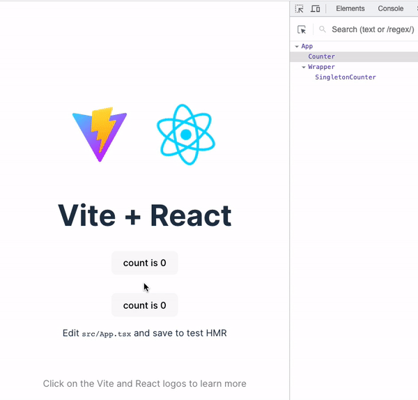 GitHub - AndrewLawendy/use-singleton-state: Provide a context-like API ...