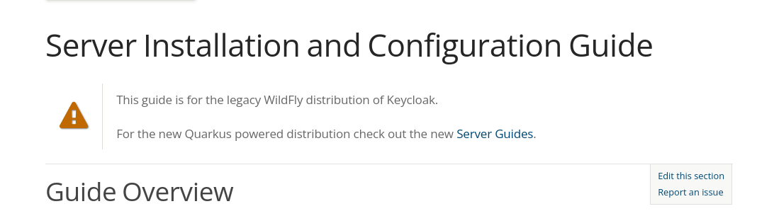 Documentation not updated · Issue #12836 · keycloak/keycloak · GitHub