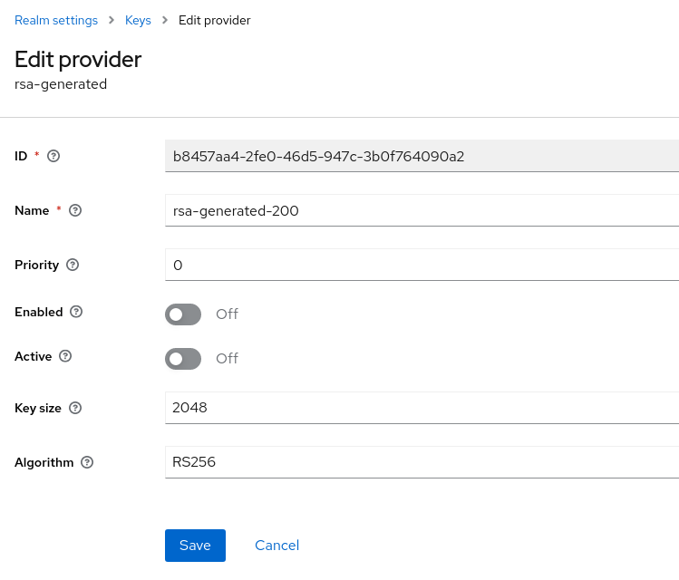 Priority is lost when creating new key provider · Issue #17823 ...